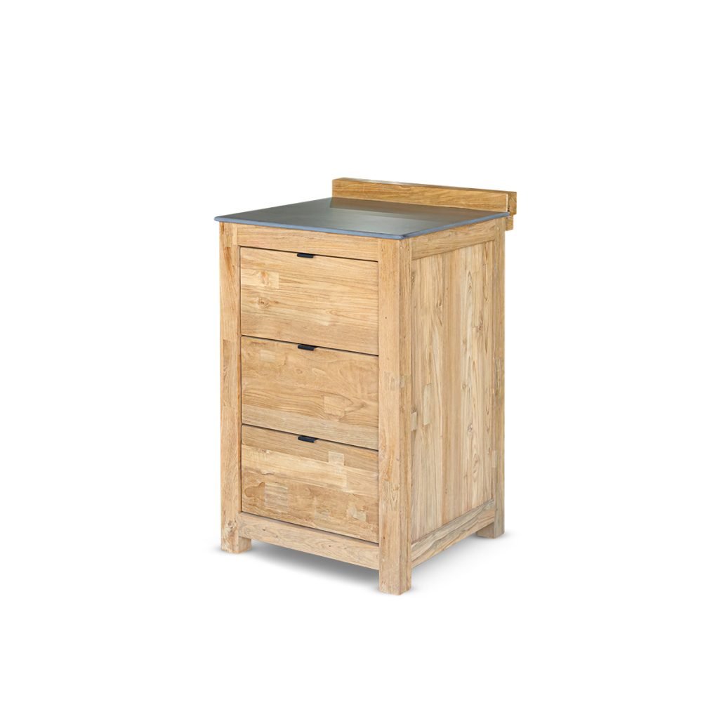 UNIQUE BBQ GRILL TABLE 3 DRAWERS | Unique Outdoor Living