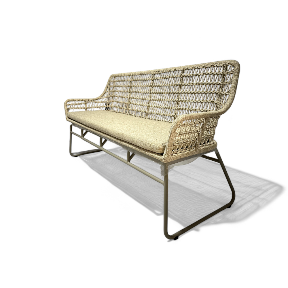 Brooklyn Bench 170 cream | Unique Outdoor Living